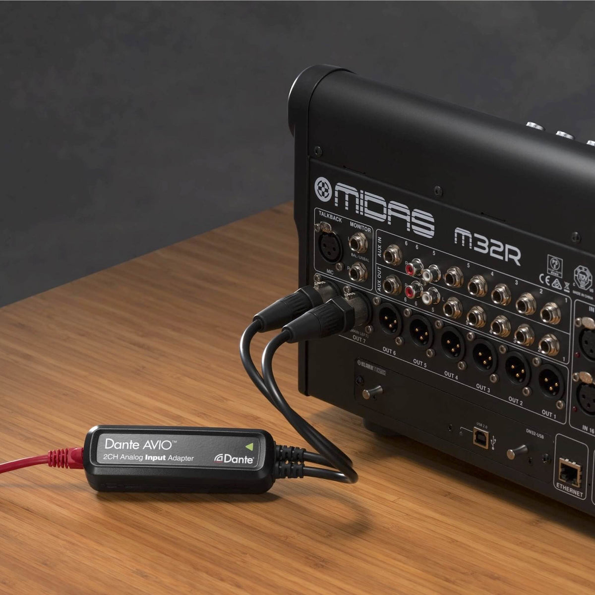 Audinate Dante AVIO 2-Channel Analog Input Adapter