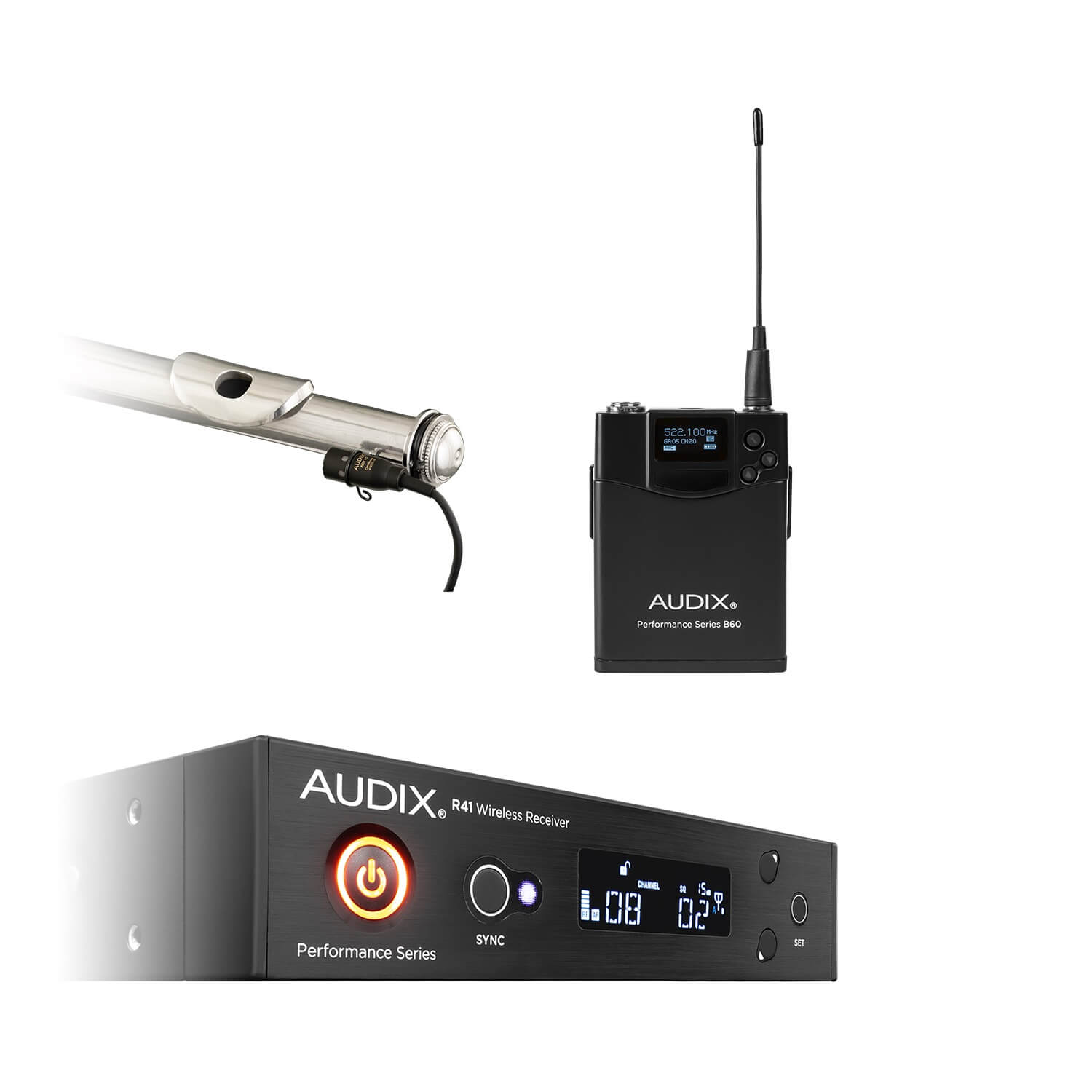 Audix AP41 FLUTE - Instrument Wireless Microphone System for Flute