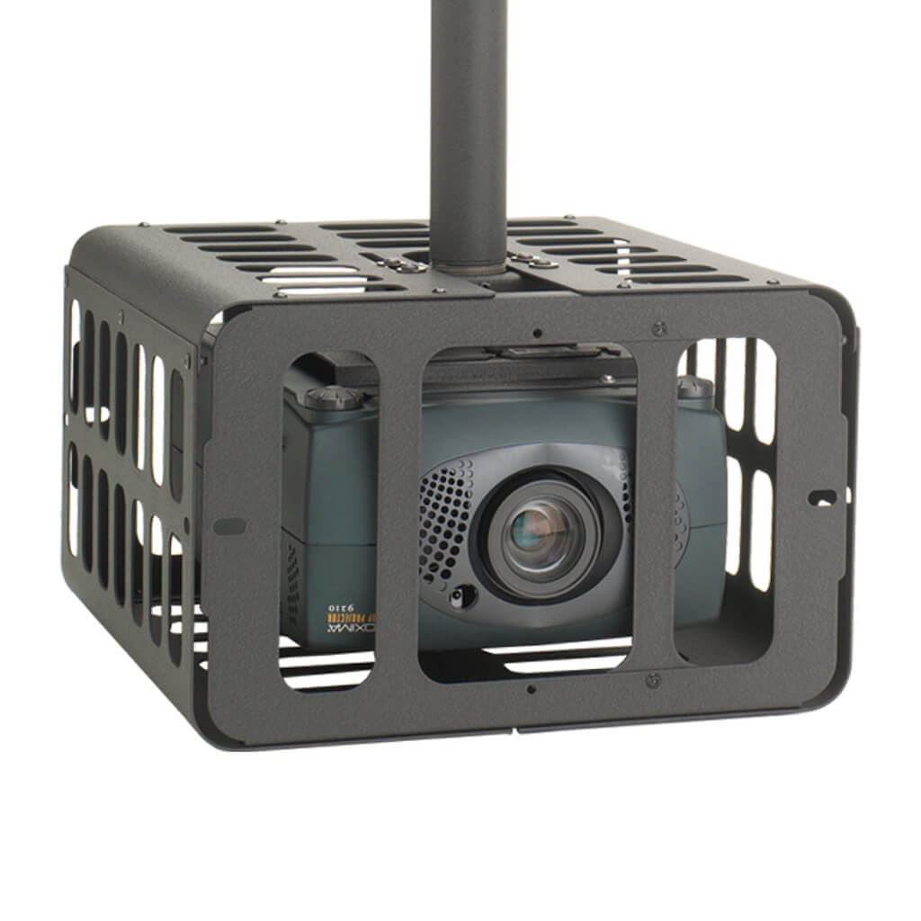 Chief PG2A Small Projector Security Cage, Black