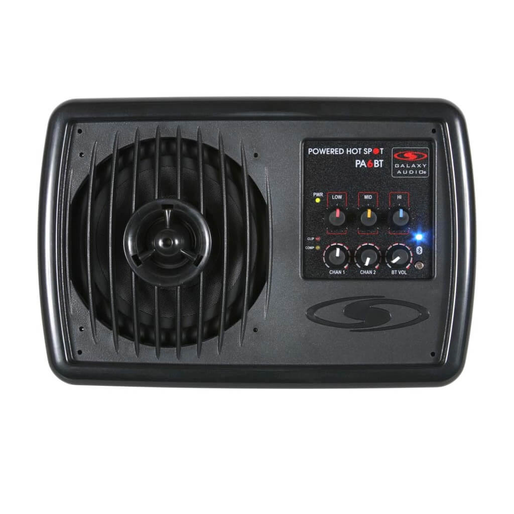 Galaxy Audio PA6BT - Powered Hot Spot Personal Monitor with Bluetooth