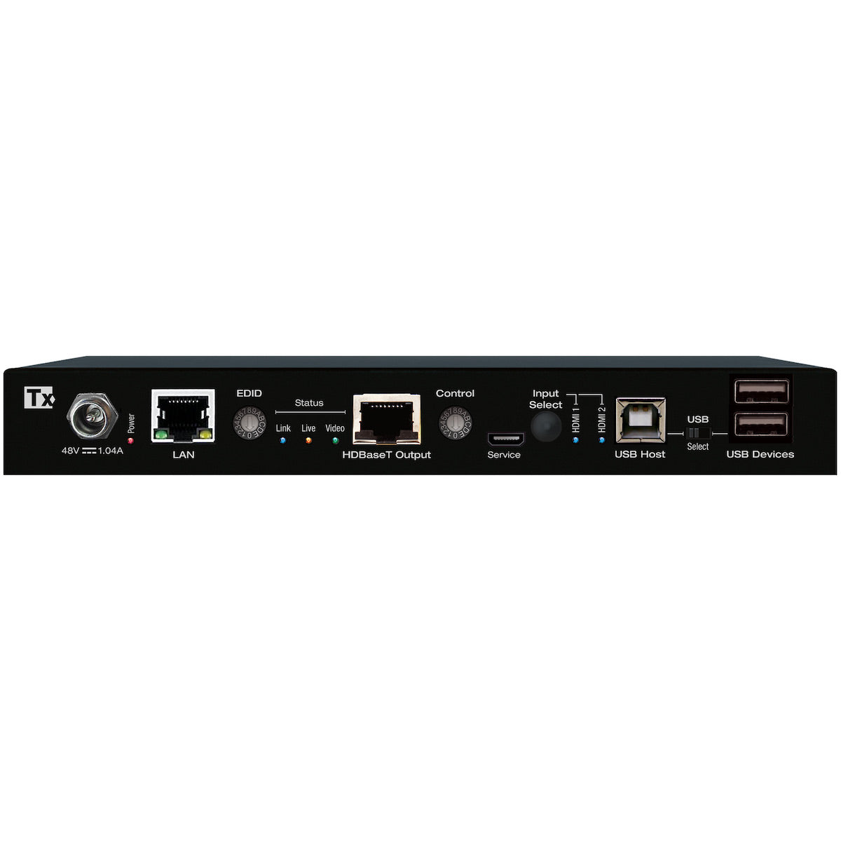Key Digital KD-PS22UTx - 2x1 4K/18G Presentation Switcher, 100m