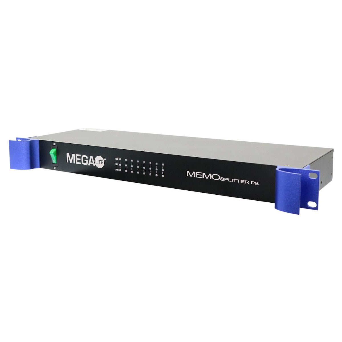 Mega-Lite MC1071 MEMO Splitter P8 - DMX Signal Amplifier, Distributor
