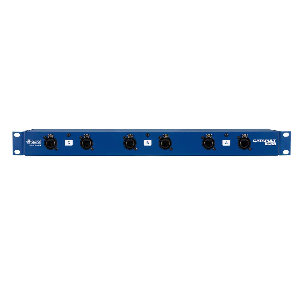 Radial Catapult Rack TX - 12-channel Cat 5 Analog Audio Snake Transmit