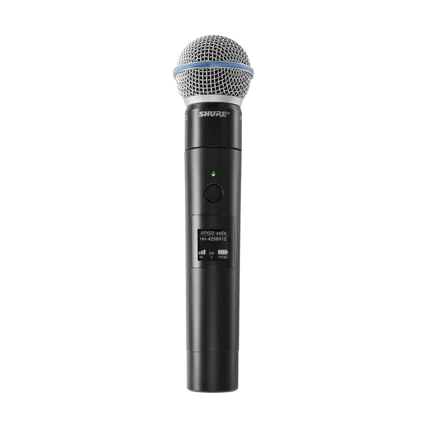 Shure MXW2X/BETA58 - Microflex Handheld Transmitter with Beta58A Capsu