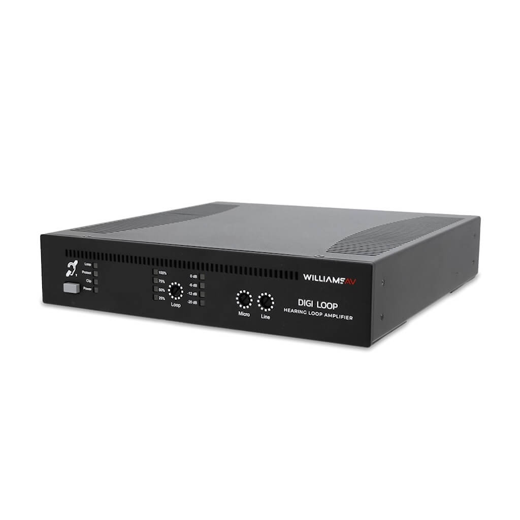 Williams AV DL104 - Digi-Loop 104 Small Room Hearing Loop Amplifier