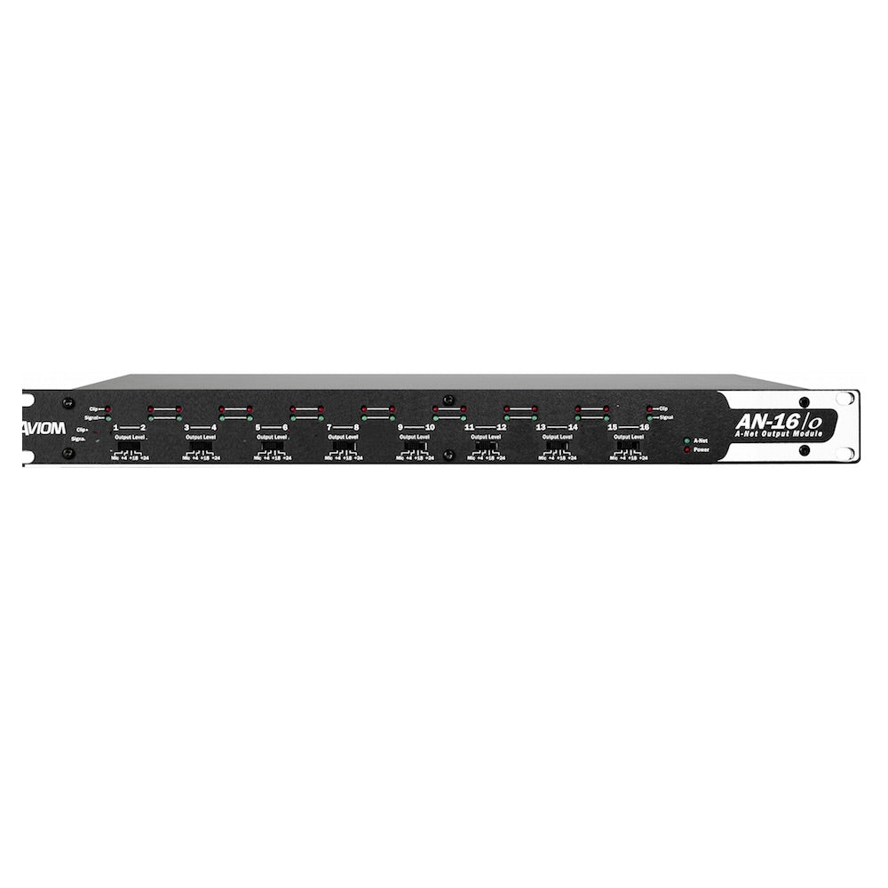 Aviom AN-16/o v.4 - 16-Channel Mic and Line-Level Output Module