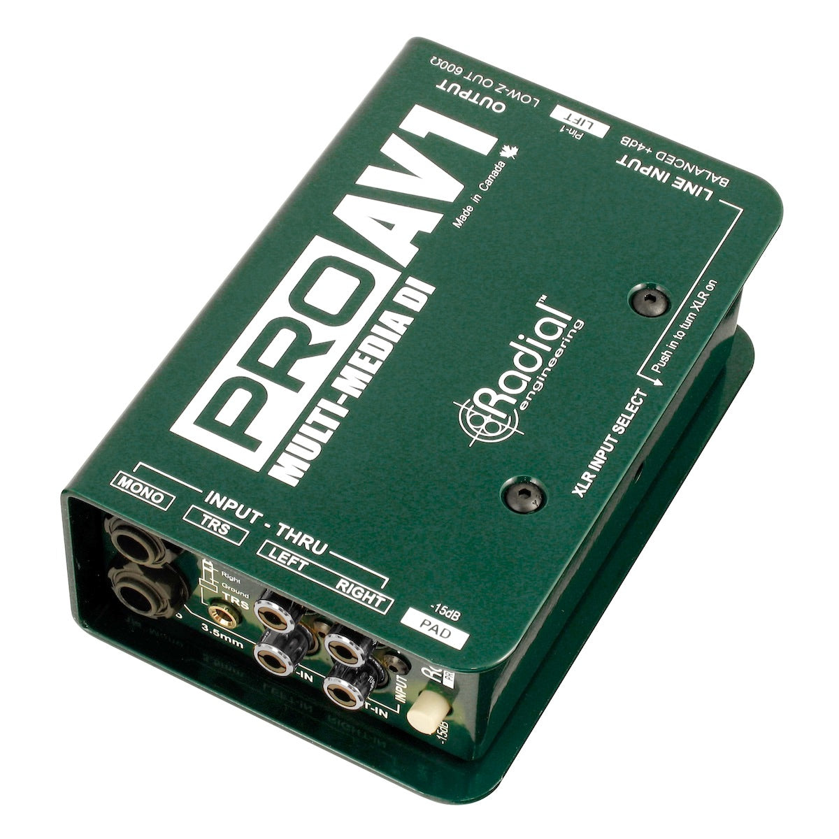 Radial ProAV1 - Multimedia Passive Direct Box