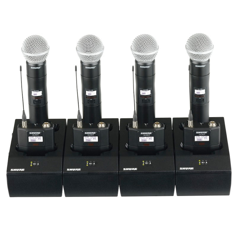 Shure SBC200-US - Dual Docking Charger, PS45US Power Supply Included ...